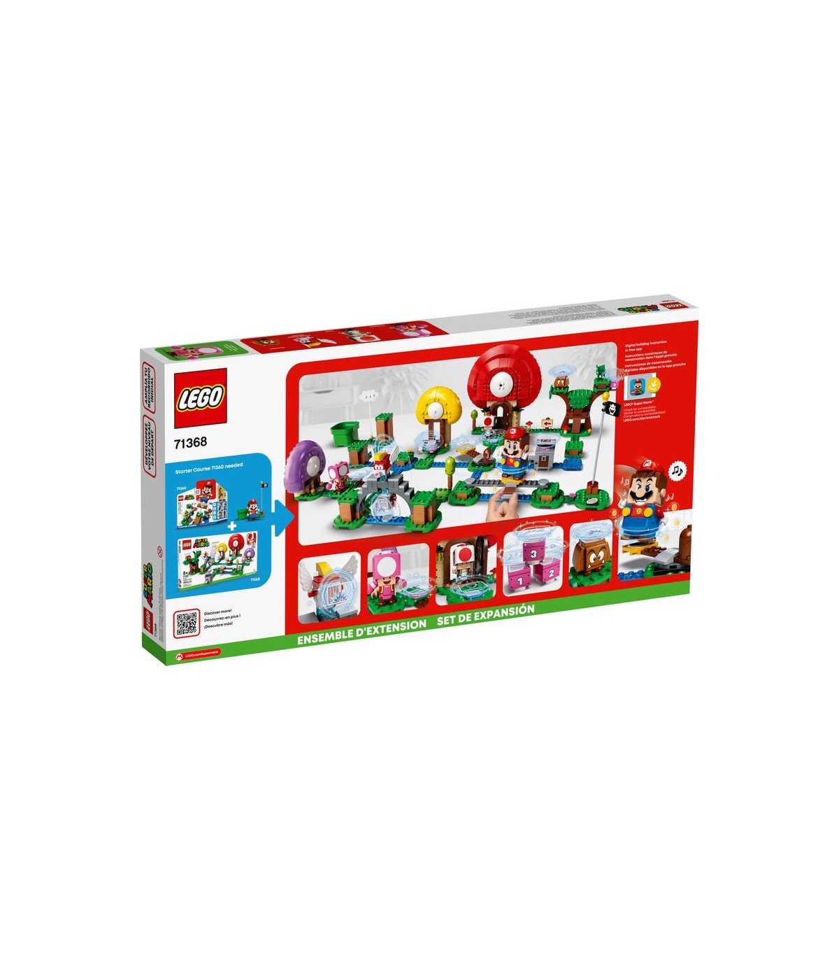 Lego - La Caccia al tesoro di Toad (Pack Espansione) - 71368 | Super ...