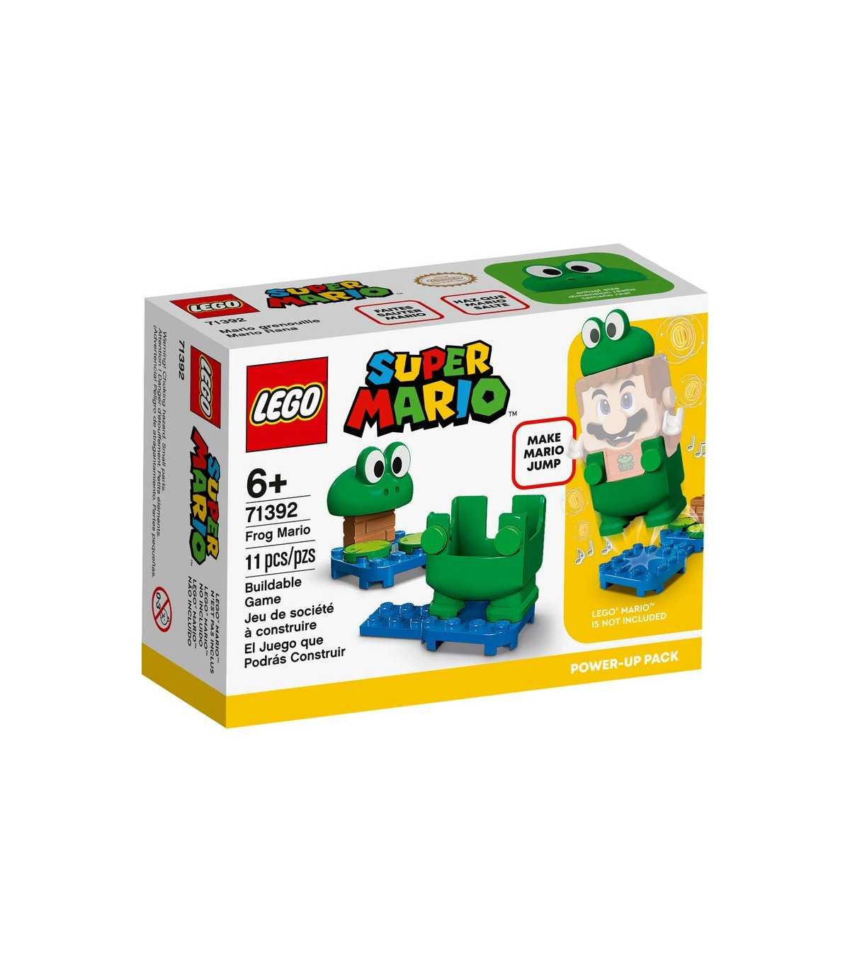 Lego - Mario rana (Power Up Pack) - 71392 | Super Mario | Lego | Get ...