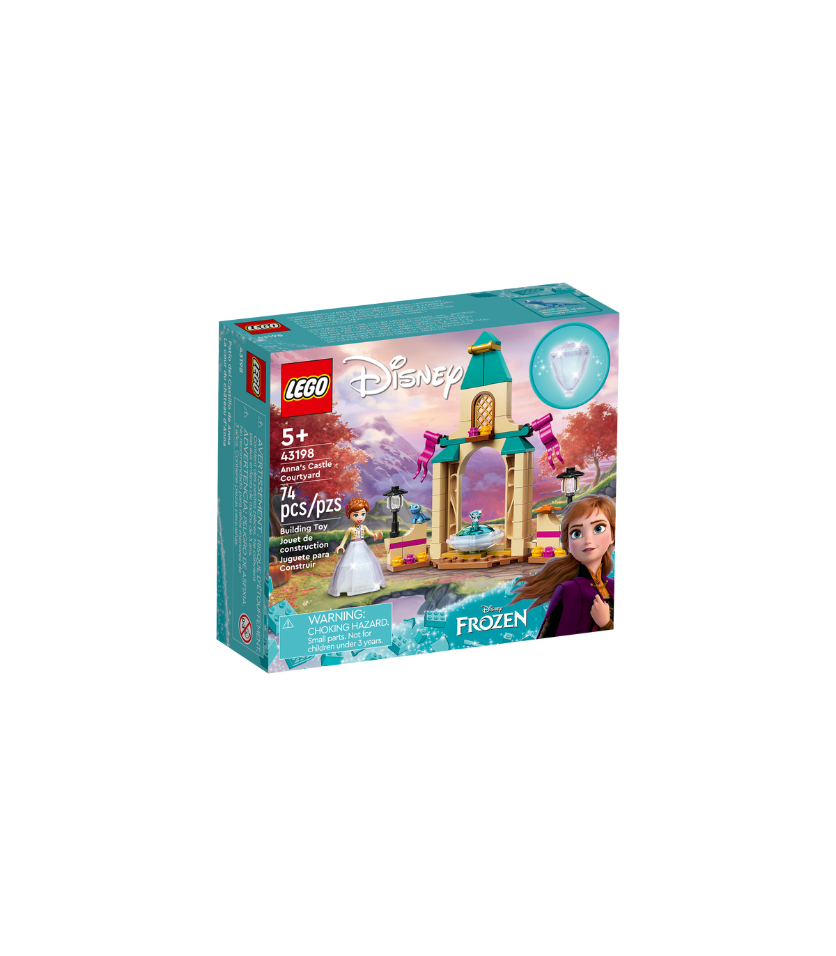 Lego - Il cortile del castello di Elsa - 43199 | Disney | Lego | Get ...