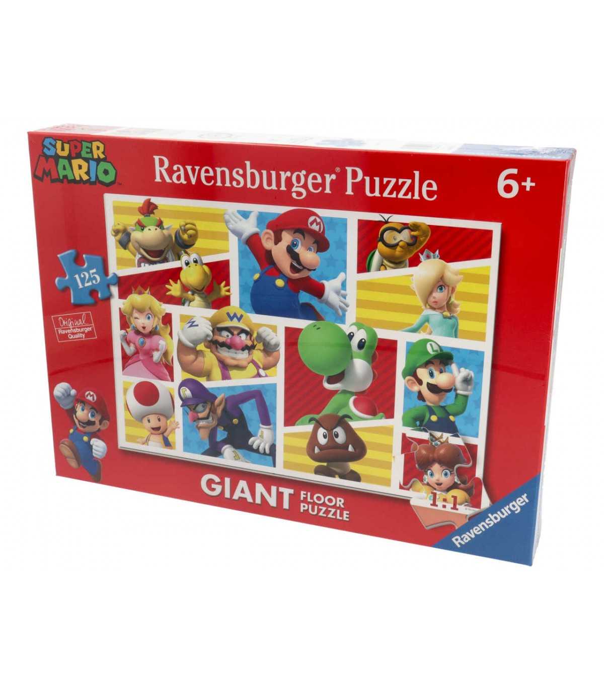 Puzzle da 125 Pezzi Gigante da Pavimento Super Mario | Puzzle da 100 a ...
