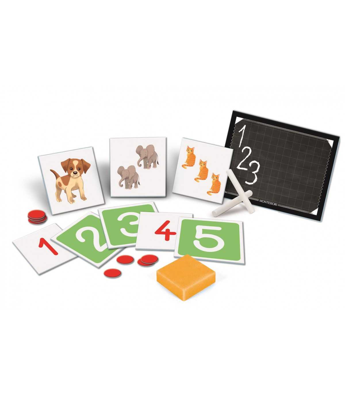 Montessori Numeri Tattili | Giochi scientifici e didattici | Clementoni ...