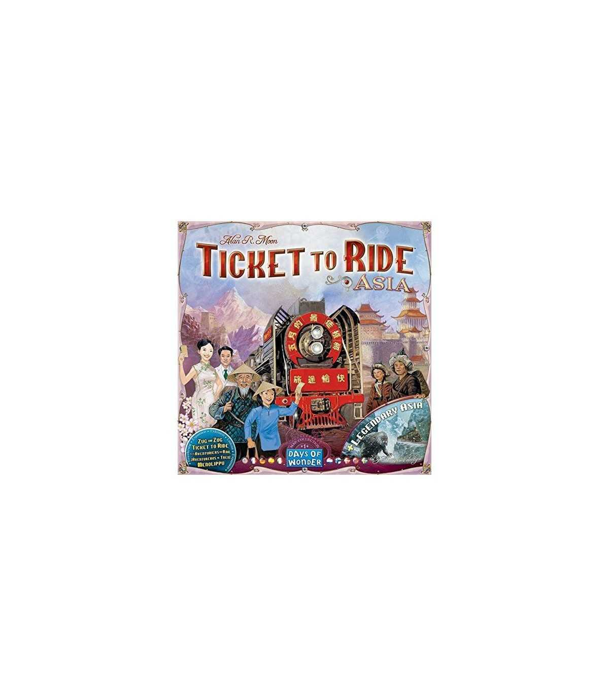 Ticket to Ride: Asia | Giochi Per Famiglia | Asmodee | Get Your Fun