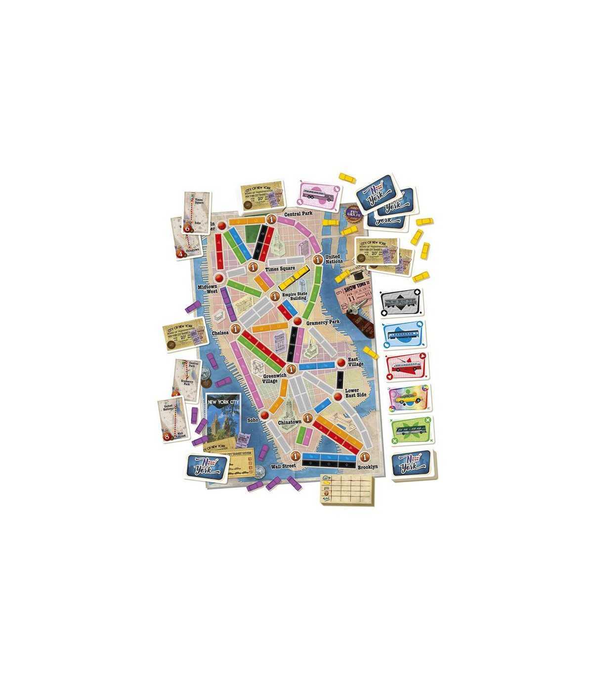 Ticket to Ride - New York | Giochi Per Famiglia | Asmodee | Get Your Fun