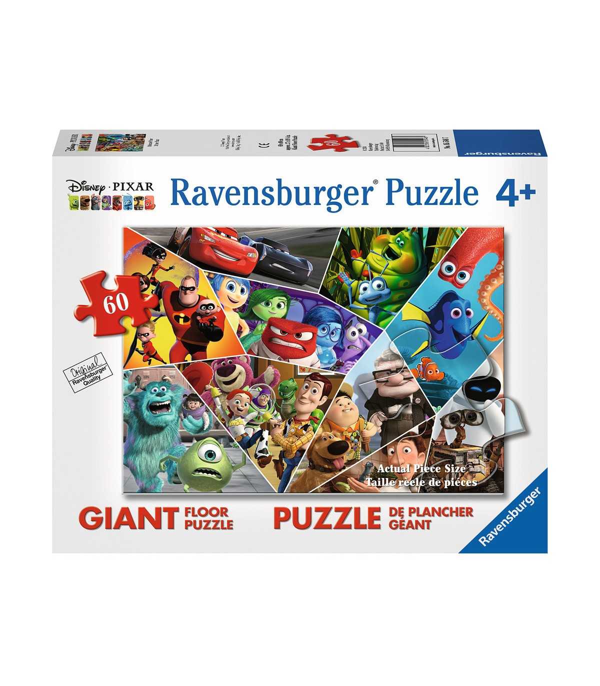 Ultimate Pixar Giant - Puzzle 60 pezzi | Puzzle fino a 99 pezzi ...