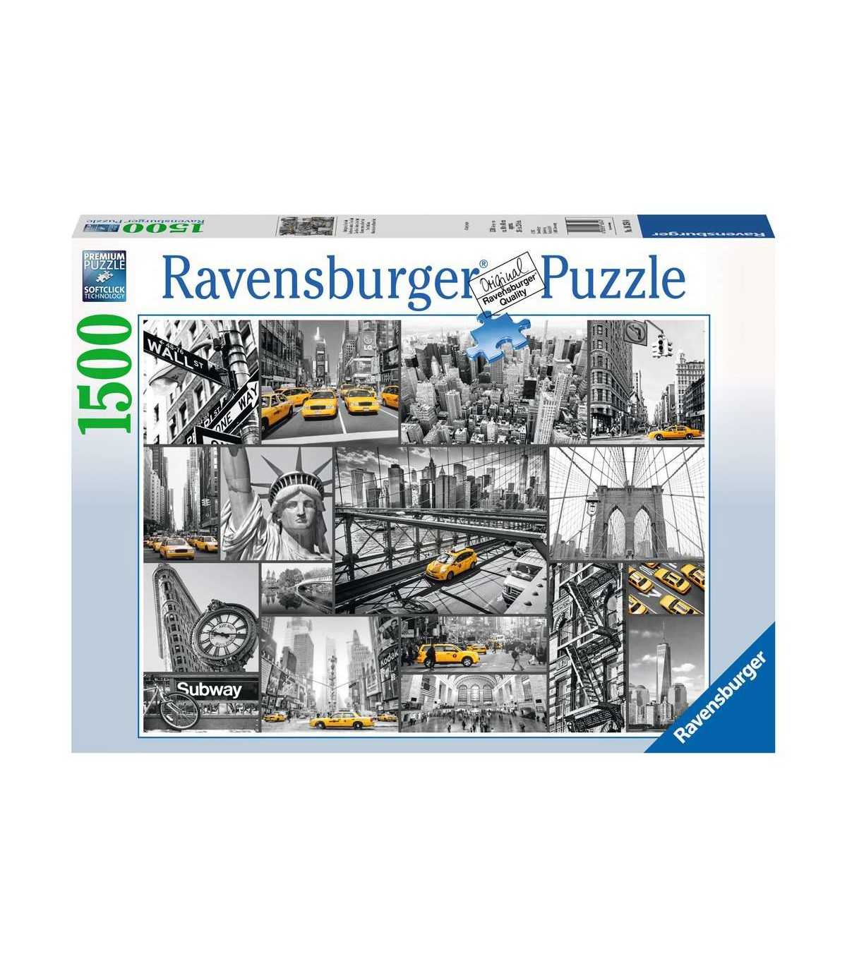 Macchie di Colore a New York - puzzle 1500 pezzi | Puzzle da 1000 a ...