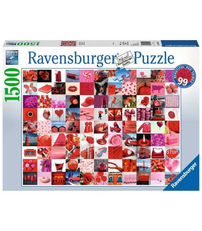 99 Belle Cose Rosse - puzzle 1500 pezzi | Puzzle da 1000 a 1999 pezzi ...