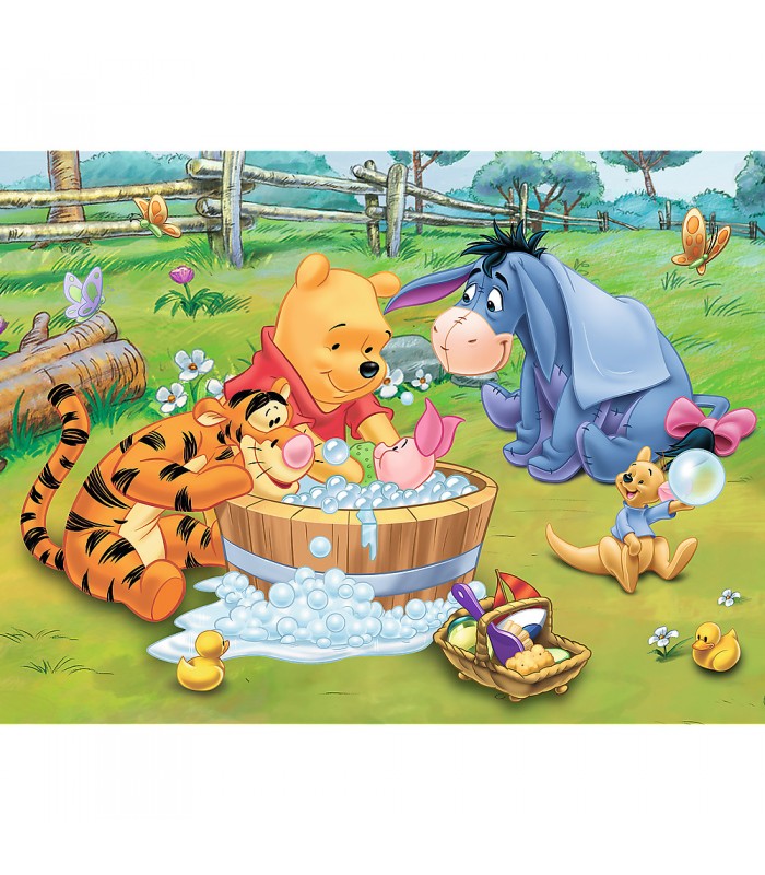 Puzzle da 30 Pezzi Winnie the Pooh Pimpi fa il Bagno | Puzzle fino a 99 ...